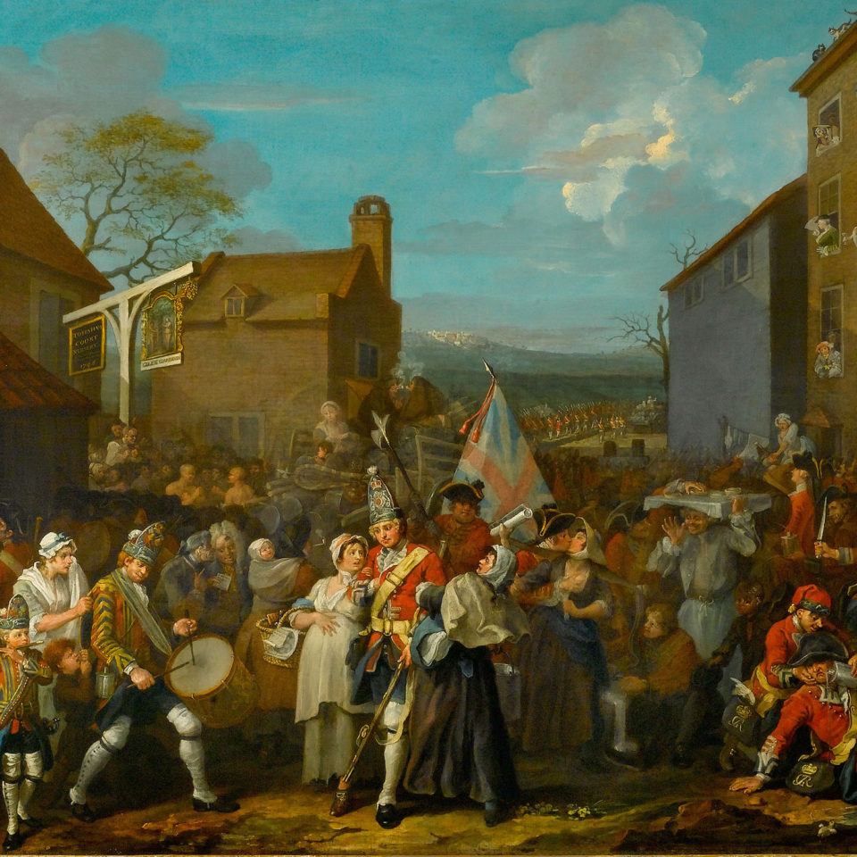 The March of the Guards to Finchley - Foundling Museum