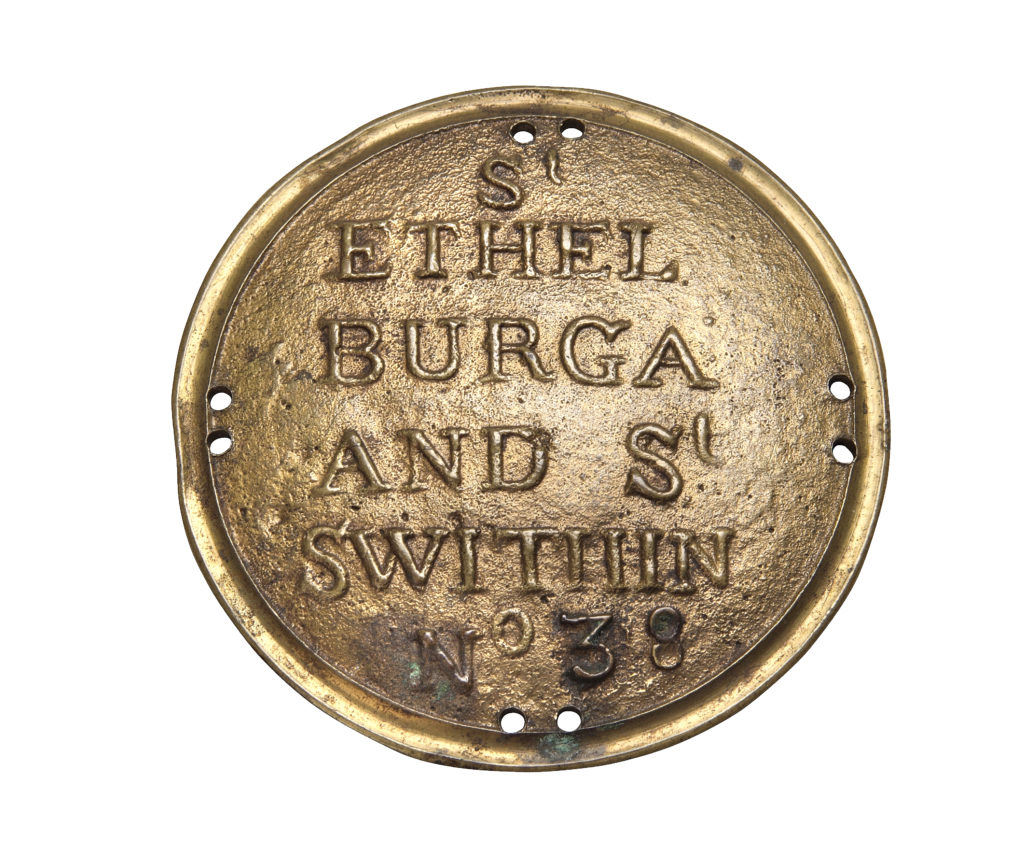 Token: Brass badge - Foundling Museum