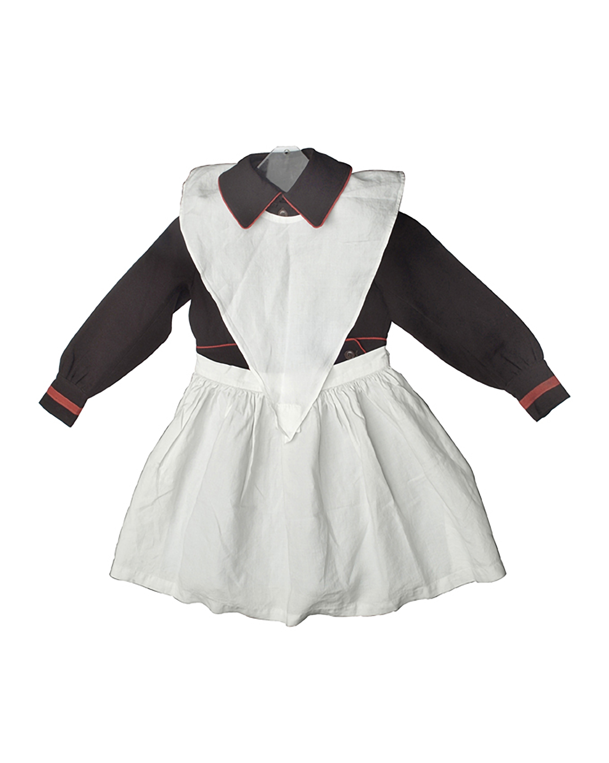 Younger girl’s Foundling Hospital uniform: dress, apron and tippet ...